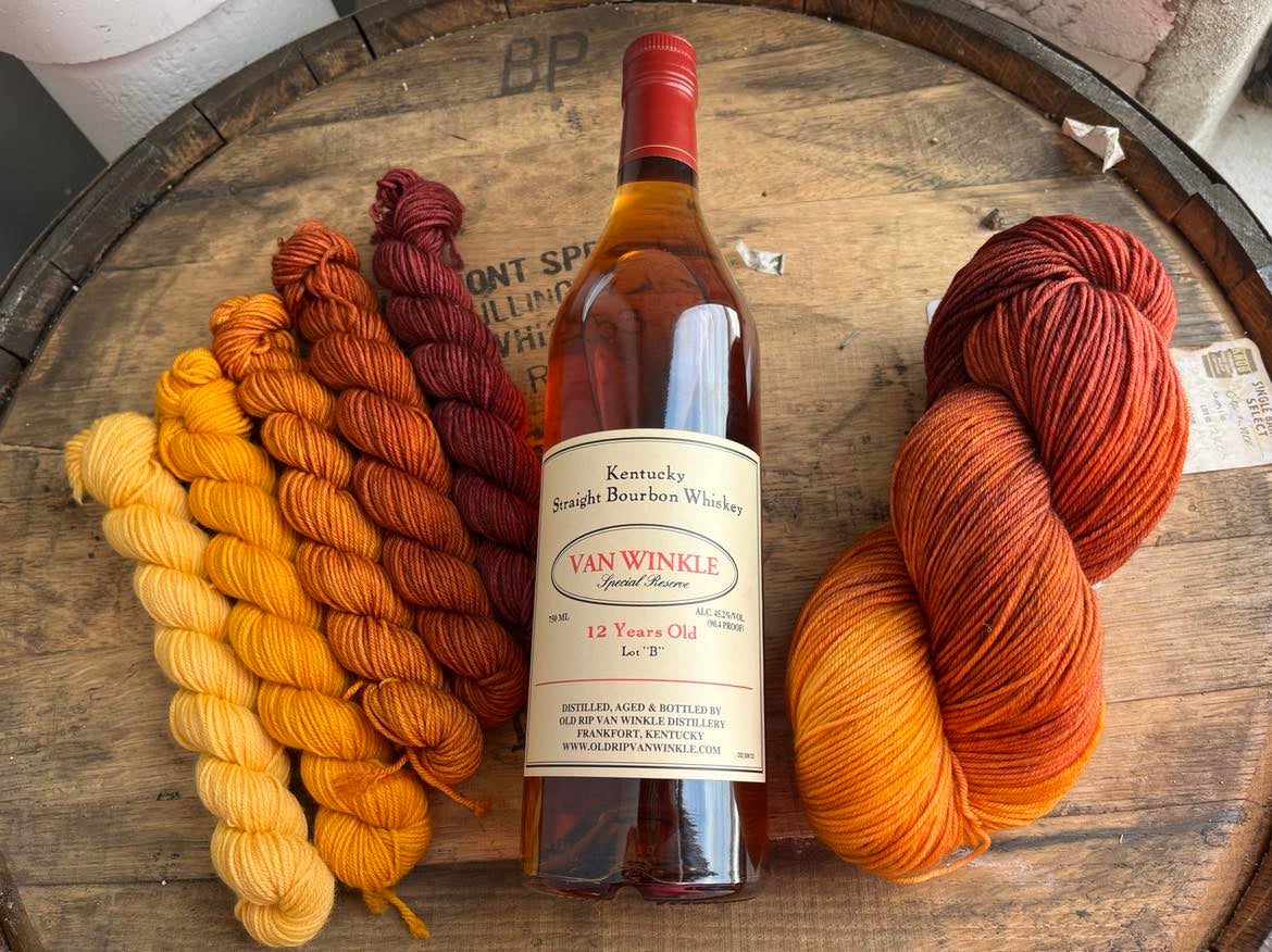 Happy Habit Hand Dyed - Bourbon Color Scale | Creative Twist Studio